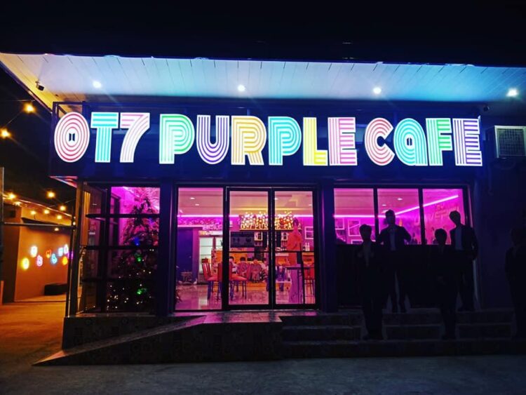 OT7 Purple Café: BTS-themed café in Pampanga - Where In Pampanga