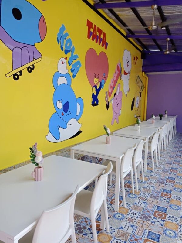 OT7 Purple Café: BTS-themed café in Pampanga - Where In Pampanga
